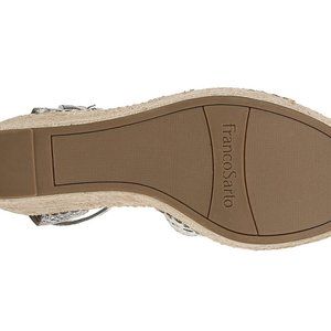 Franco Sarto | Shoes | Franco Sarto Talya Espadrille Wedge Sandal Sz ...